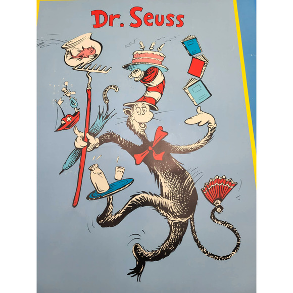 Peaceable Kingdom Press | Art | Vintage Cat In The Hat 985 Dr Seuss ...